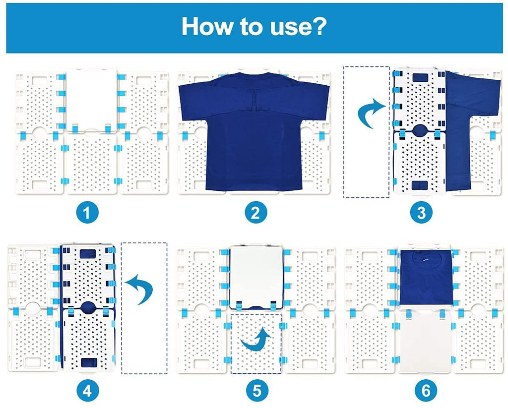 BoxLegend V4 Shirt Folding Board Fit Thin, Medium ,Thick Clothes